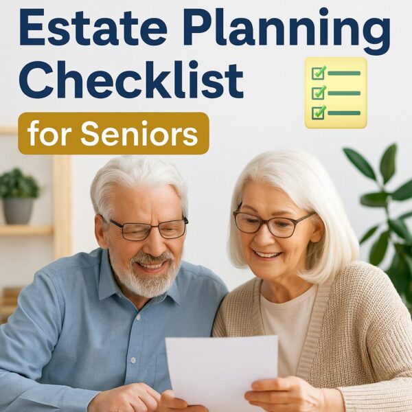 Free Estate Planning Checklist for Seniors - 60 And Over