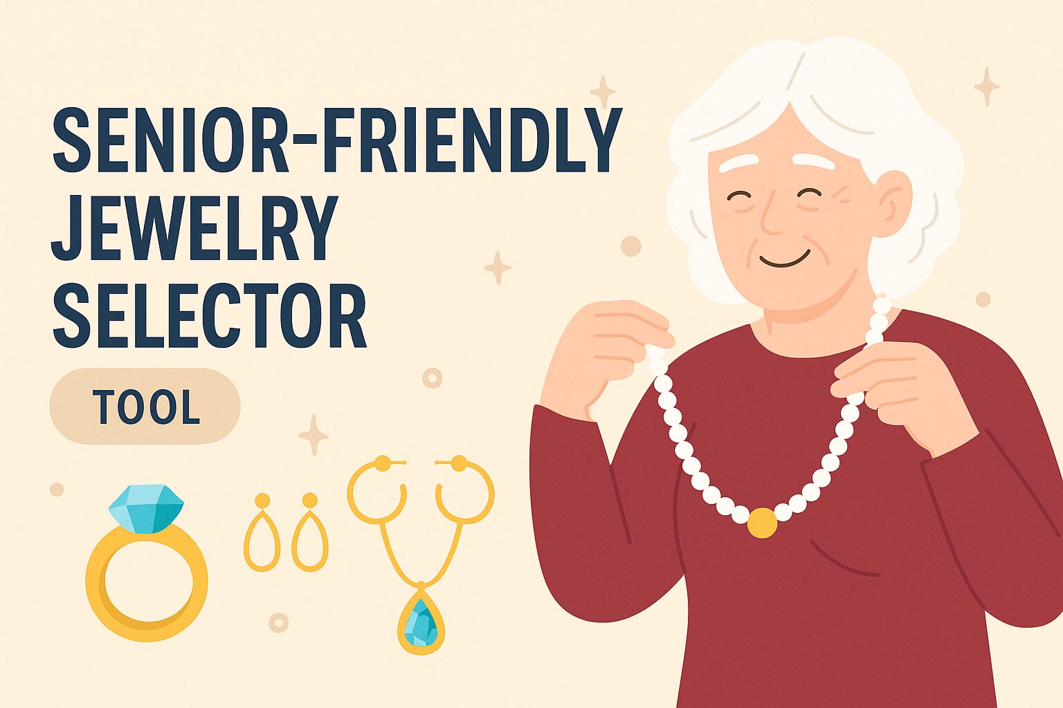 Senior Friendly Jewelry Selector tool - 60 And Over