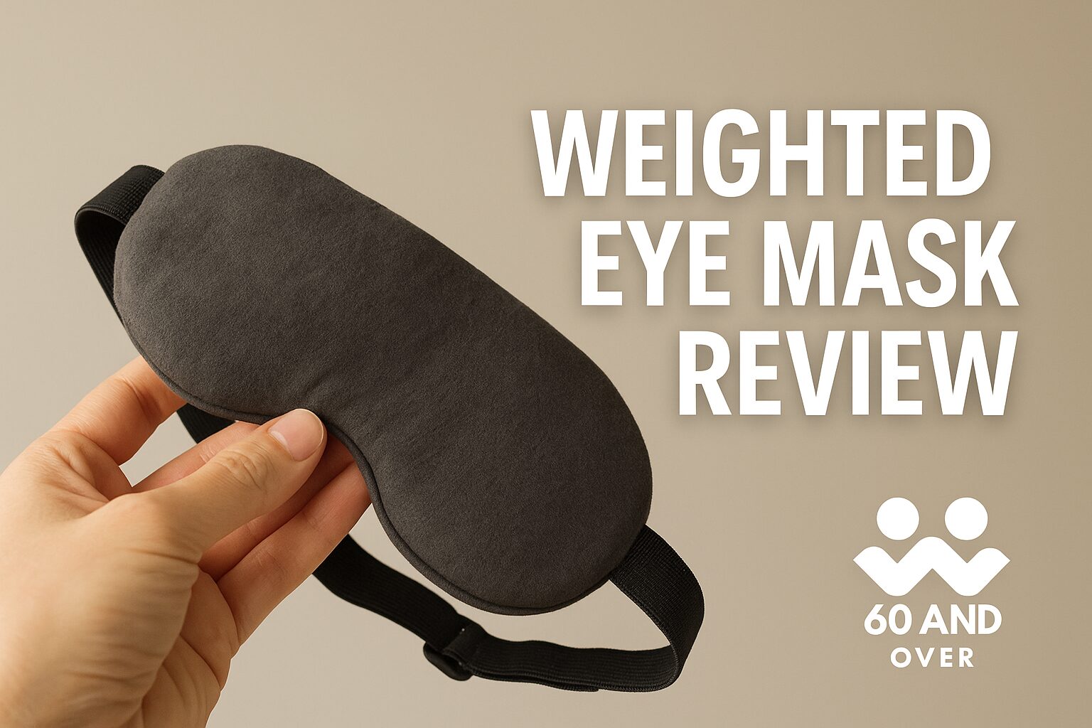 Weighted Eye Mask Review (B0DT9B6D3V) | Comfort, Design & Sleep Benefits