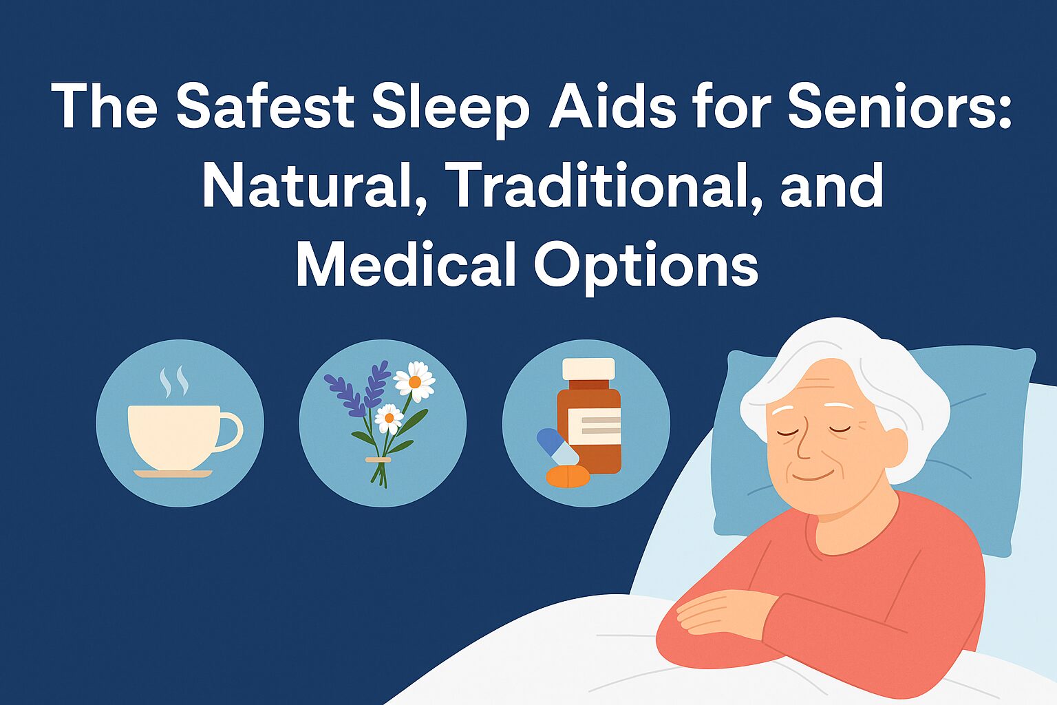 Safest Sleep Aids for Seniors 60+ & Elderly Adults (2025)