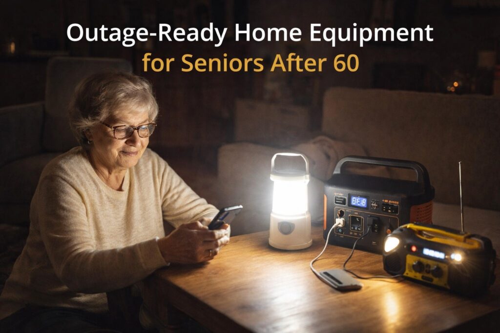 Outage-Ready Home Equipment for Seniors After 60