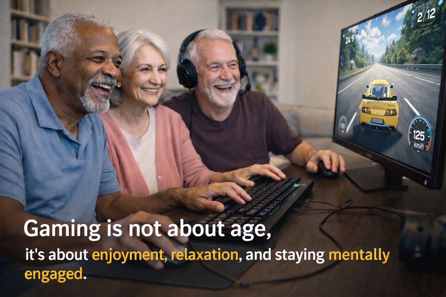 Best Gaming PC for Seniors (Quiet, Comfortable Picks That Last)