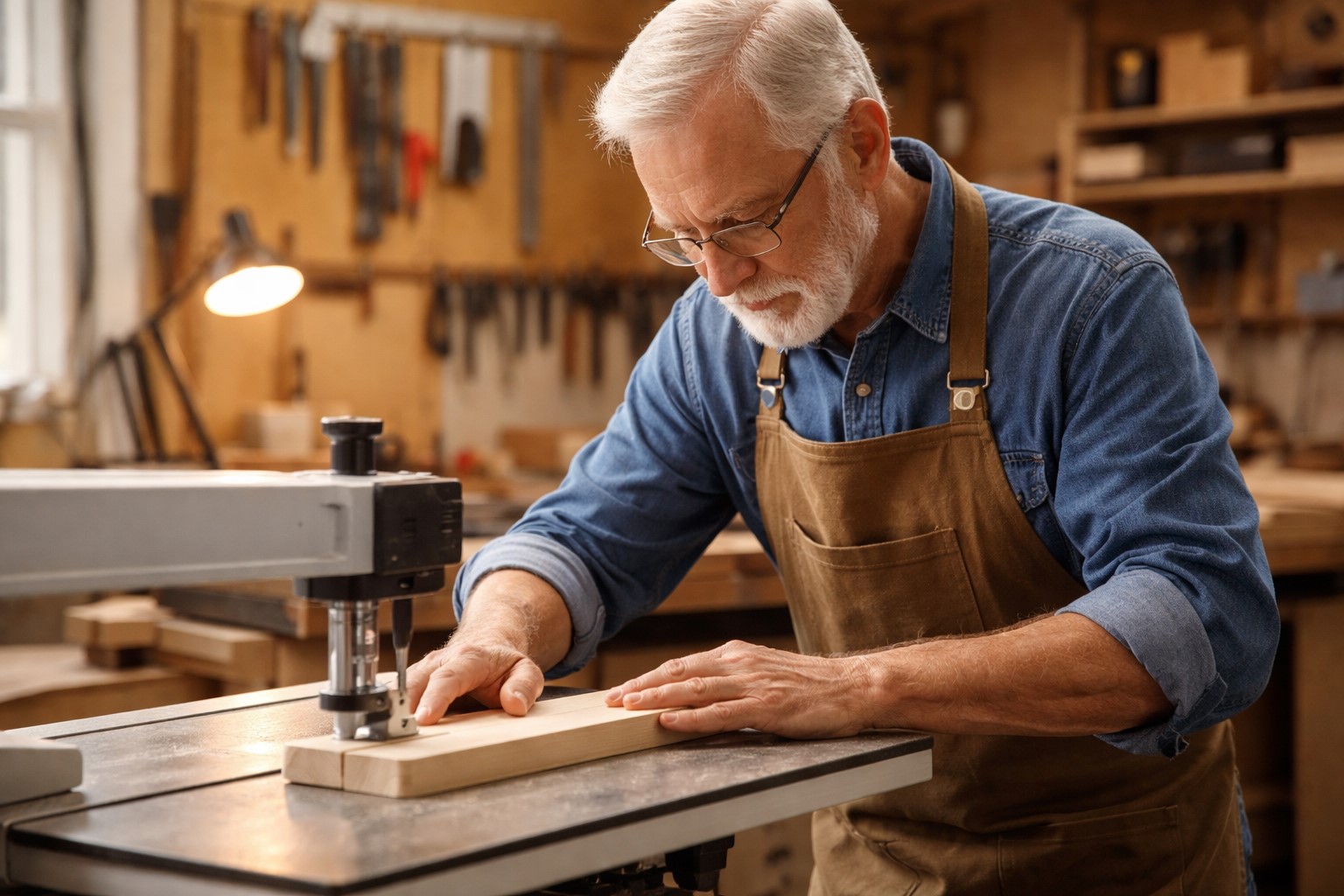 Woodworking Tools for Seniors Who Want Control, Not Speed